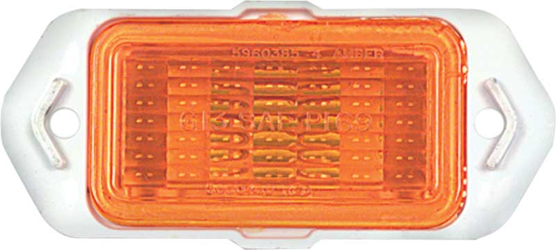 Dodge Mopar Plymouth Reproduction Parts. Camaro Front Side Marker Lens ...